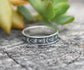 Celestial Ring- Moon Sun Stars Ring, Crescent Moon Ring- Eternity Ring ...